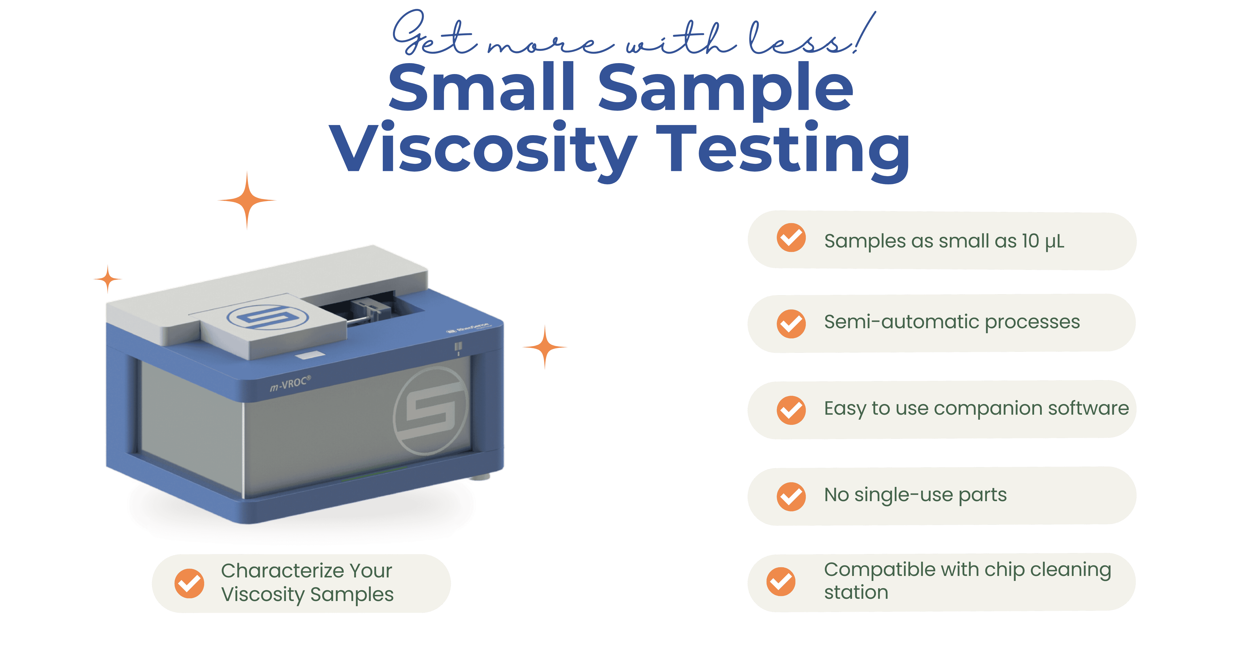 m-VROC® II Viscometer — Controlled Shear Rates and Small Samples